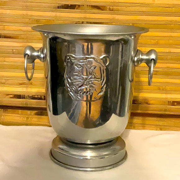 Dining | Aluminum Tiger Face Ice Bucket Lsu Bengals | Poshmark